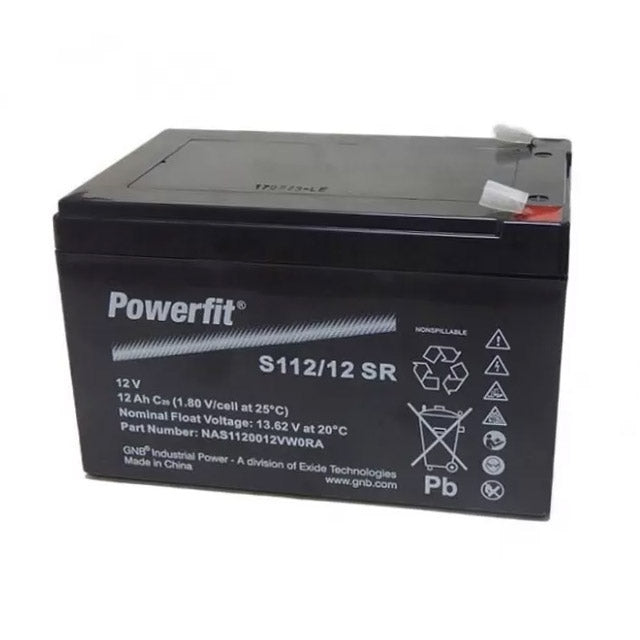 Battery 6DZM-12 sealed Powerfit for electric scooter or electric ...