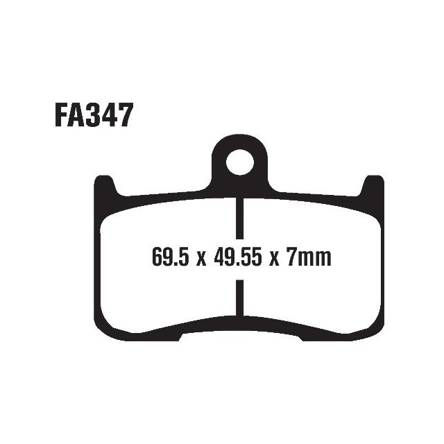 FA347HH - Pastillas de freno delanteras Kawasaki Z 800 Sinterizadas HH ...
