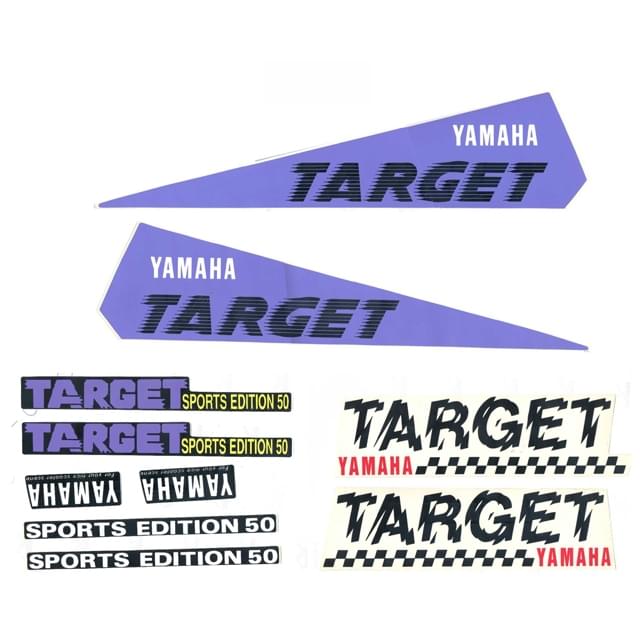 Kit de autocolantes Yamaha Target – Motoscoot
